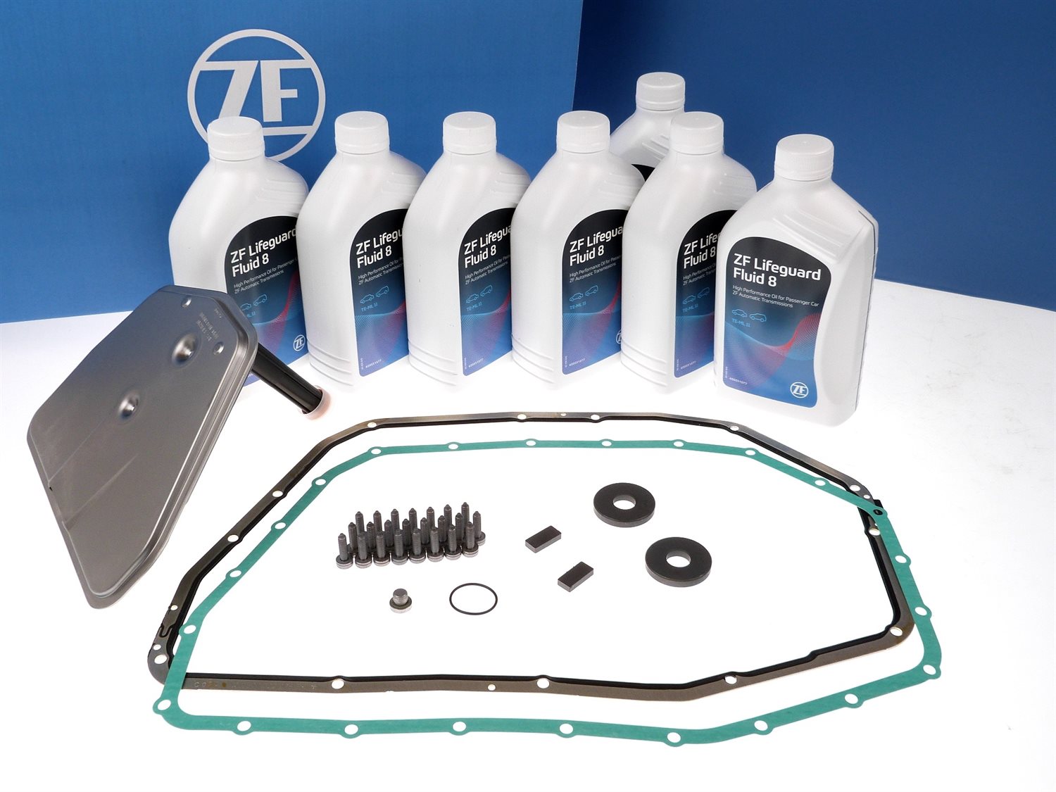 ZF Filter Ölwannendichtung Getriebeöl 7L 6HP19A 6-Gang Automatik AUDI ...