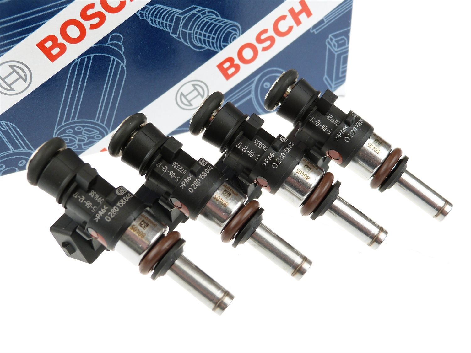 4 Stück Original BOSCH 980CCM EINSPRITZDÜSE EV14 EINSPRITZVENTIL 0 280 ...