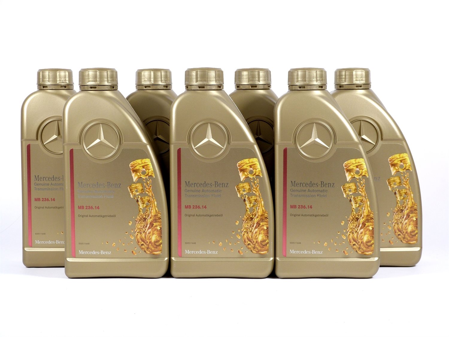 7 Liter MB GETRIEBEÖL Original Mercedes Benz Automatikgetriebe 236.14 ...