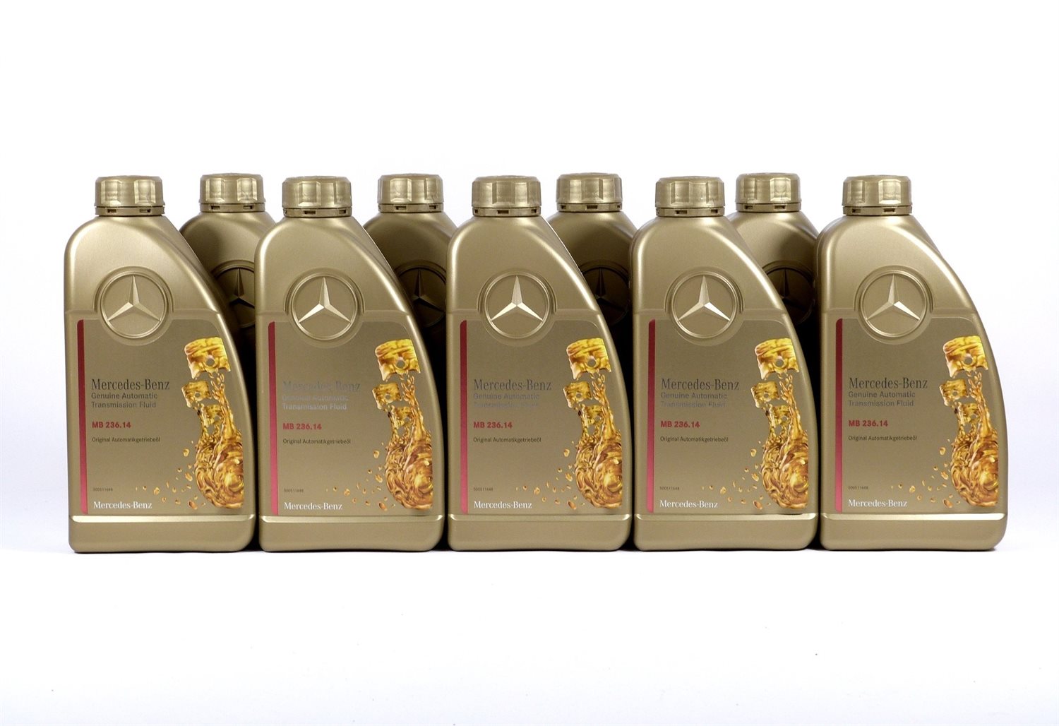 9 Liter MB GETRIEBEÖL Original Mercedes Benz Automatikgetriebe 236.14 ...