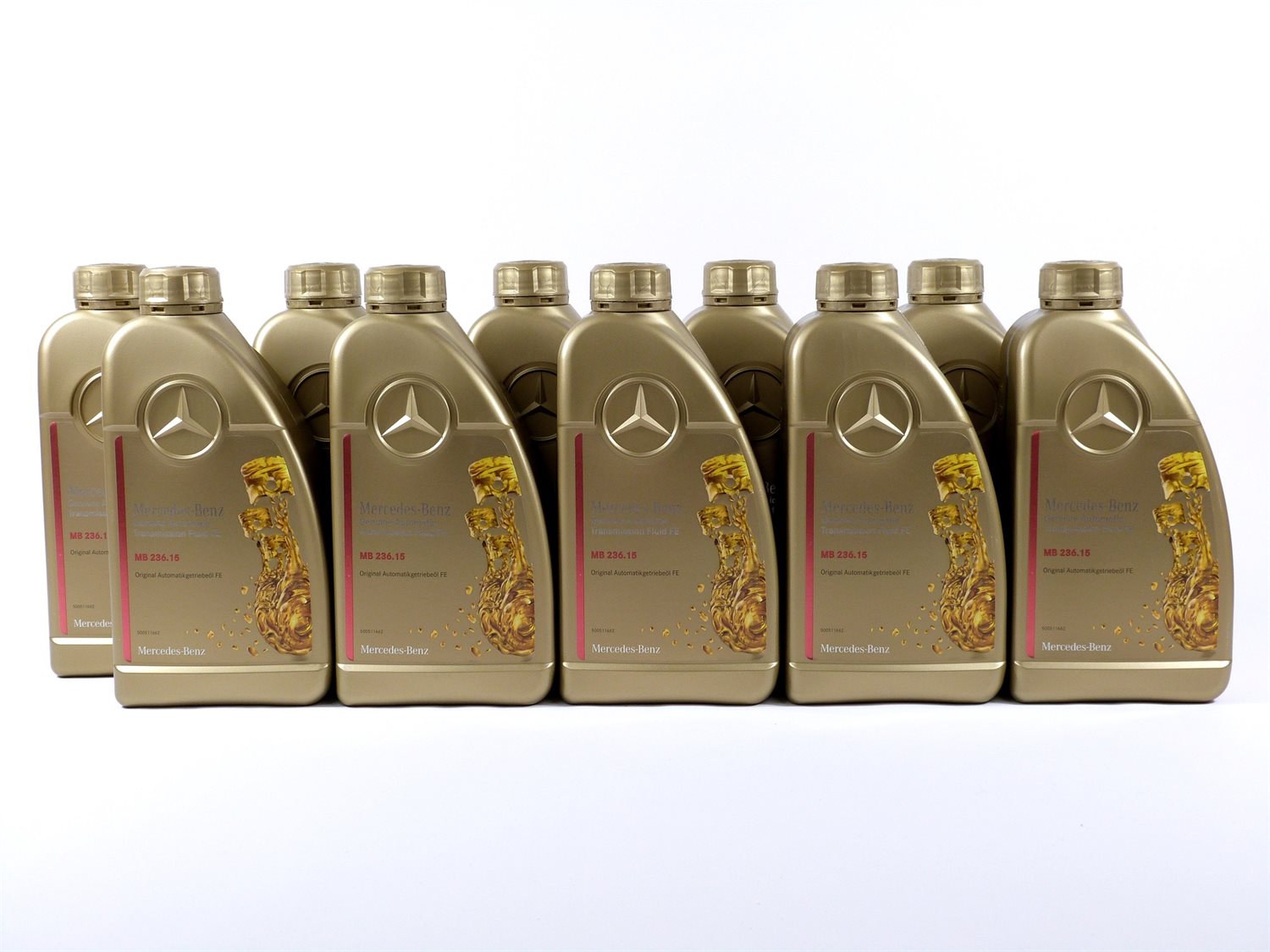 10 Liter MB GETRIEBEÖL Original Mercedes Benz Automatikgetriebe 236.15 ...